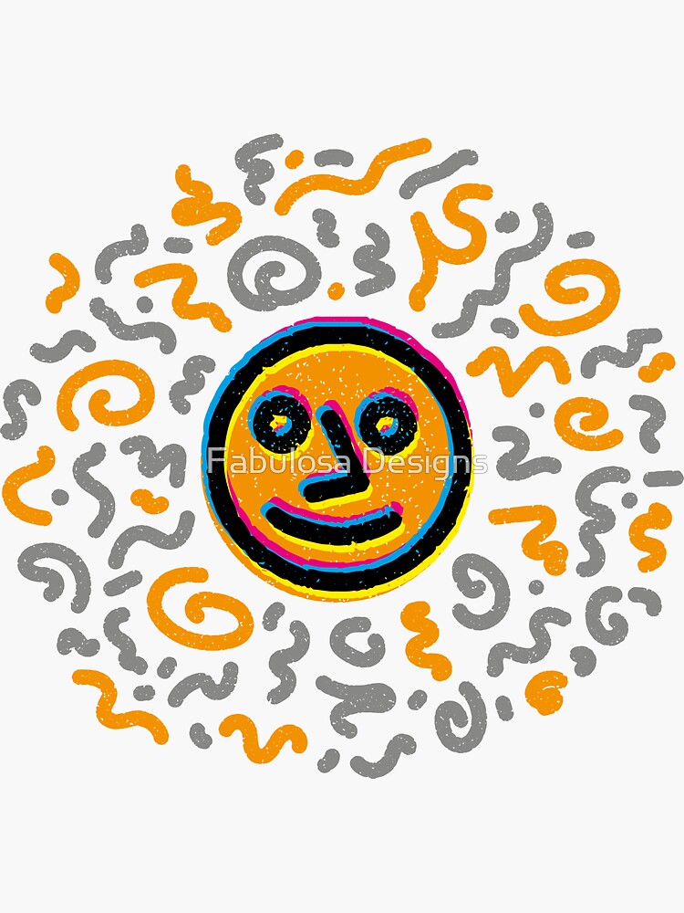 "Happy - emotions" Sticker by tjhardy | Redbubble
