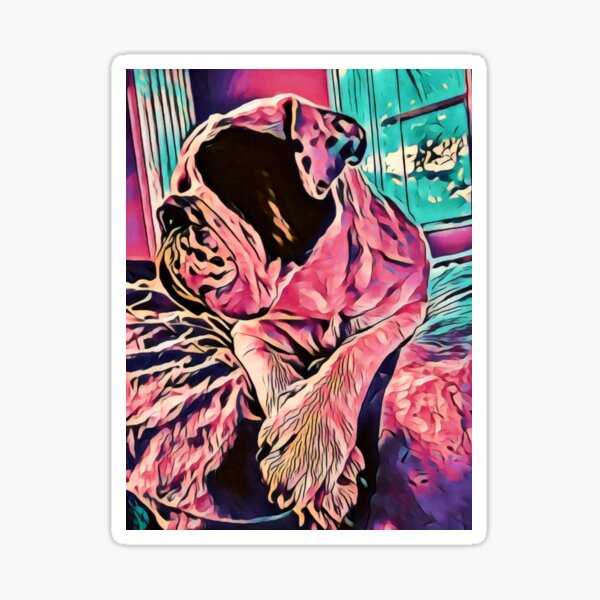 "Chilling" Sticker for Sale by MarioArtwork | Redbubble