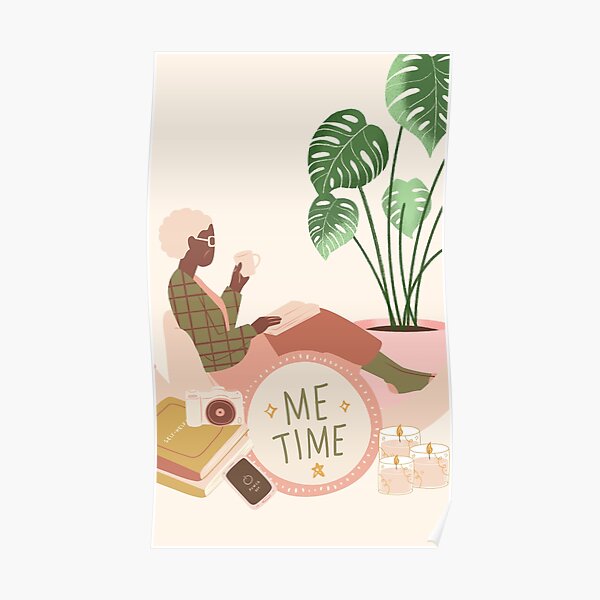 "Me free time" Poster for Sale by Natasa1996 | Redbubble