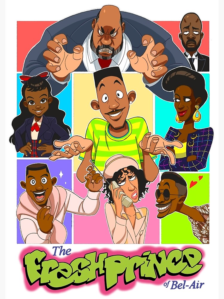 "The Fresh Prince of Bel-Air" Poster for Sale by yeniinka226 | Redbubble