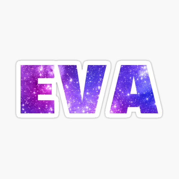 "Eva" Sticker for Sale by lucy-mac | Redbubble