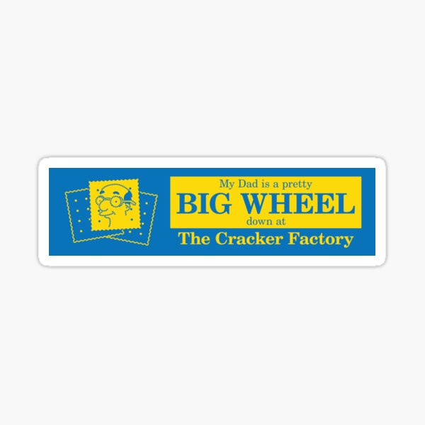 "Cracker Factory" Sticker by HammockComplex | Redbubble