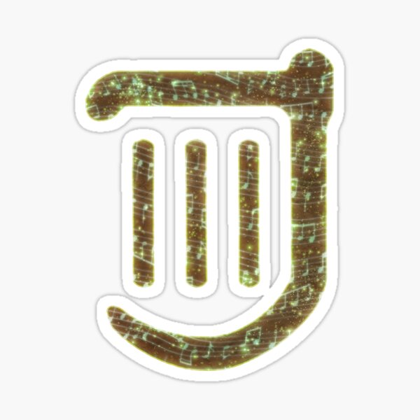 "FFXIV Job Icons [bard [BRD] pattern/sticker]" Sticker by AlexJayneL ...