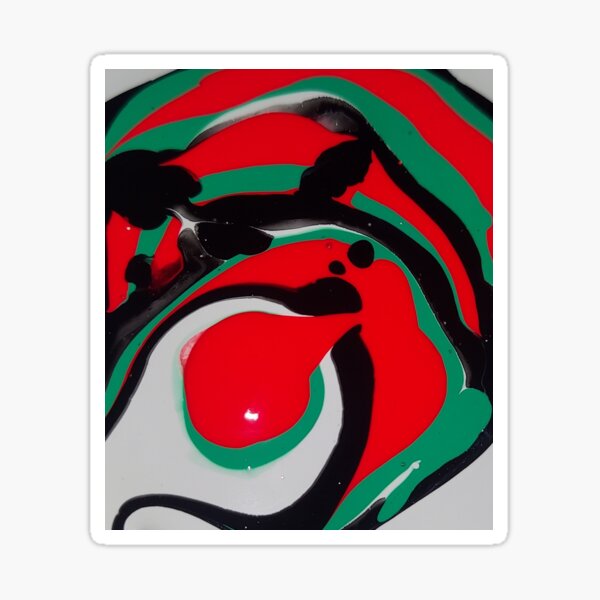 "FUSION" Sticker by ARTISTICSOLL | Redbubble