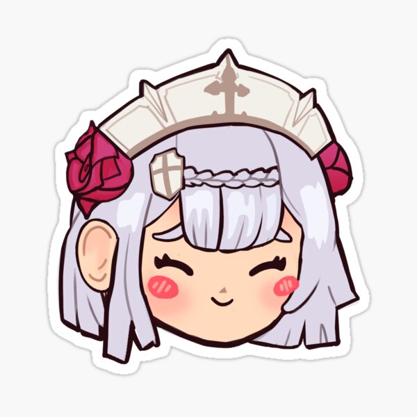 "Noelle chibi - Genshin Impact" Sticker for Sale by SamCotman | Redbubble