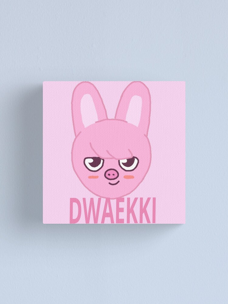 "My Dwaekki Skzoo" Canvas Print for Sale by Tinyheartist | Redbubble