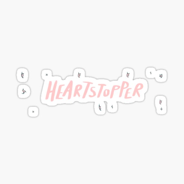 "Heartstopper logo" Sticker by shawnsfrankie | Redbubble