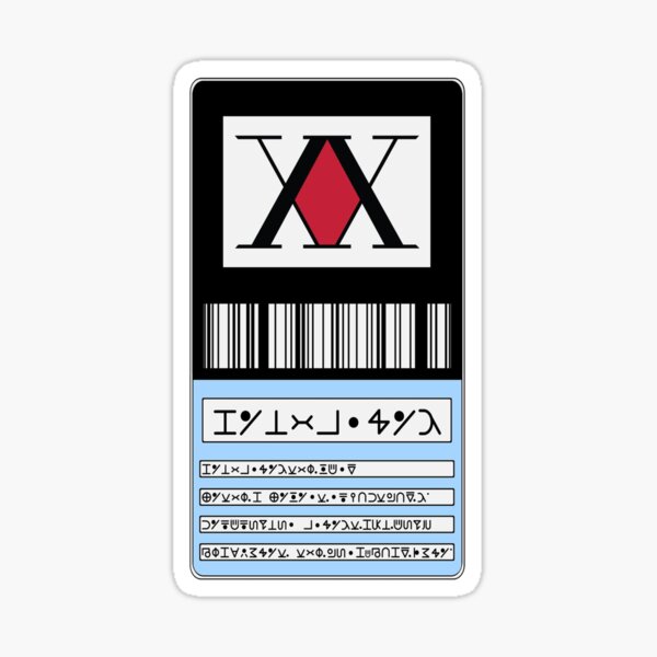 Hunter License Stickers | Redbubble