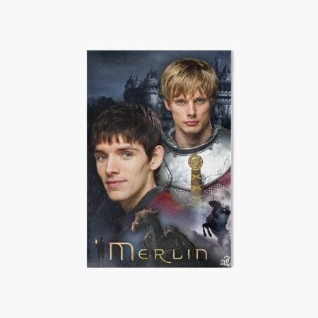 "BBC Merlin Poster 1" Art Board Print by Alysaurum | Redbubble