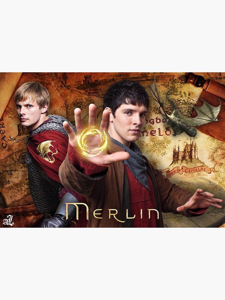 "BBC Merlin Poster 2" Poster by Alysaurum | Redbubble