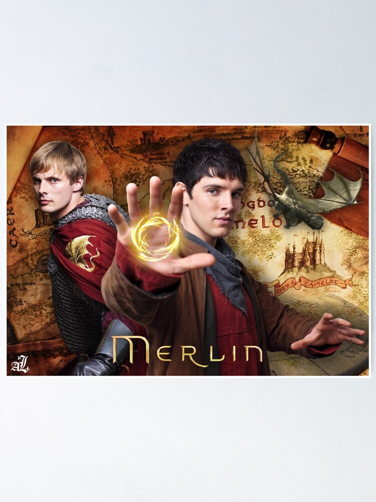 "BBC Merlin Poster 2" Poster by Alysaurum | Redbubble