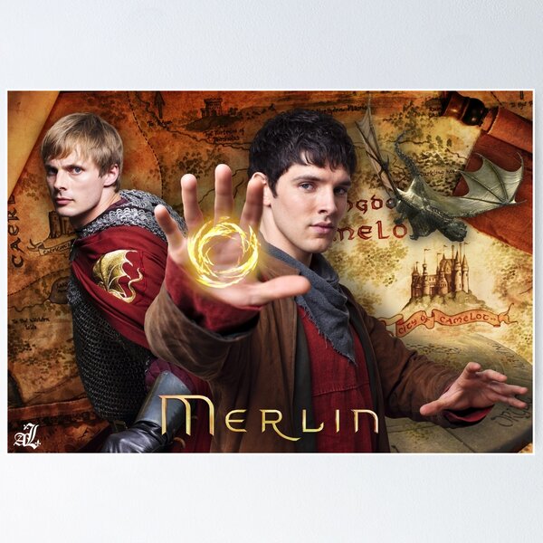 "BBC Merlin Poster 2" Poster by Alysaurum | Redbubble