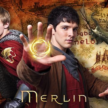 "BBC Merlin Poster 2" Art Board Print by Alysaurum | Redbubble