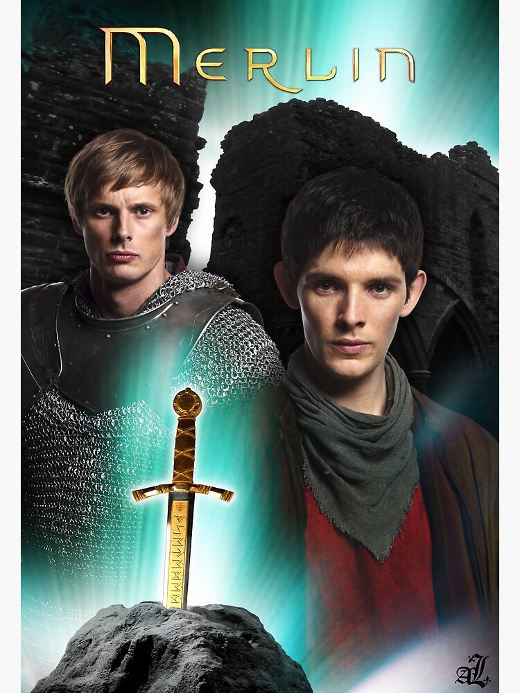 "BBC Merlin Poster 3" Poster for Sale by Alysaurum | Redbubble