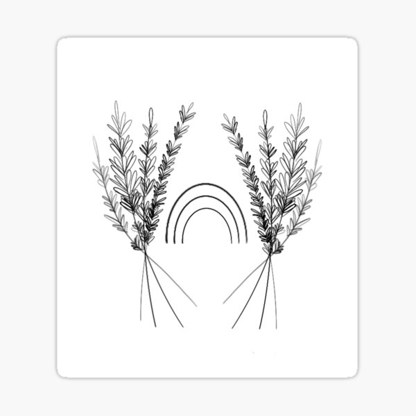 "Simplicity " Sticker by Hanbananjean | Redbubble