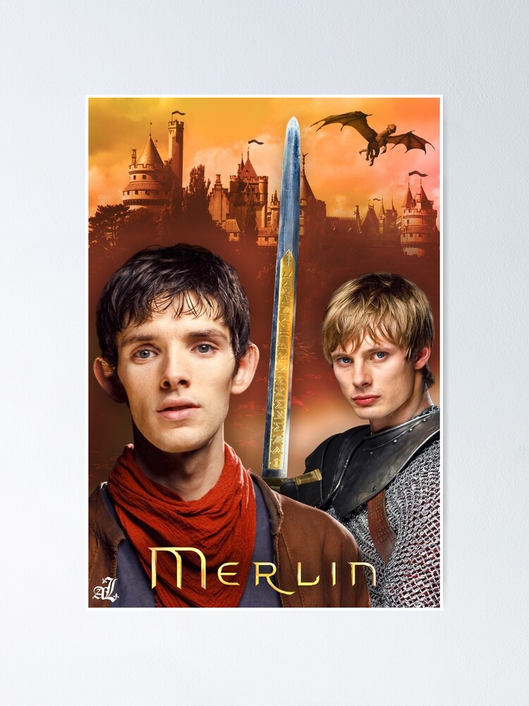 "BBC Merlin Poster 4" Poster by Alysaurum | Redbubble