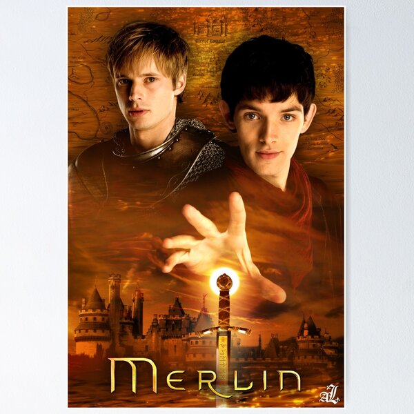 "BBC Merlin Poster 11" Poster by Alysaurum | Redbubble