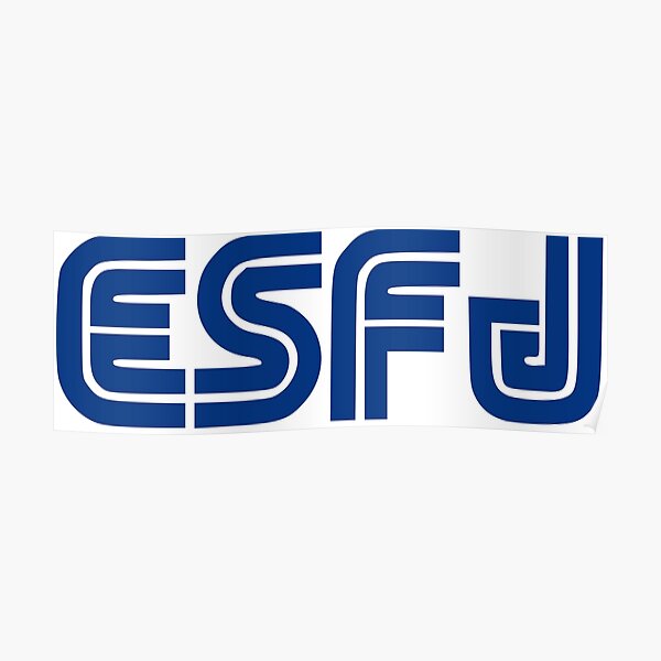 "ESFJ SEGA" Poster for Sale by Renno- | Redbubble
