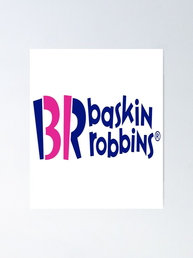 "best selling - baskin robbins ice logo " Poster for Sale by RoughWorx ...