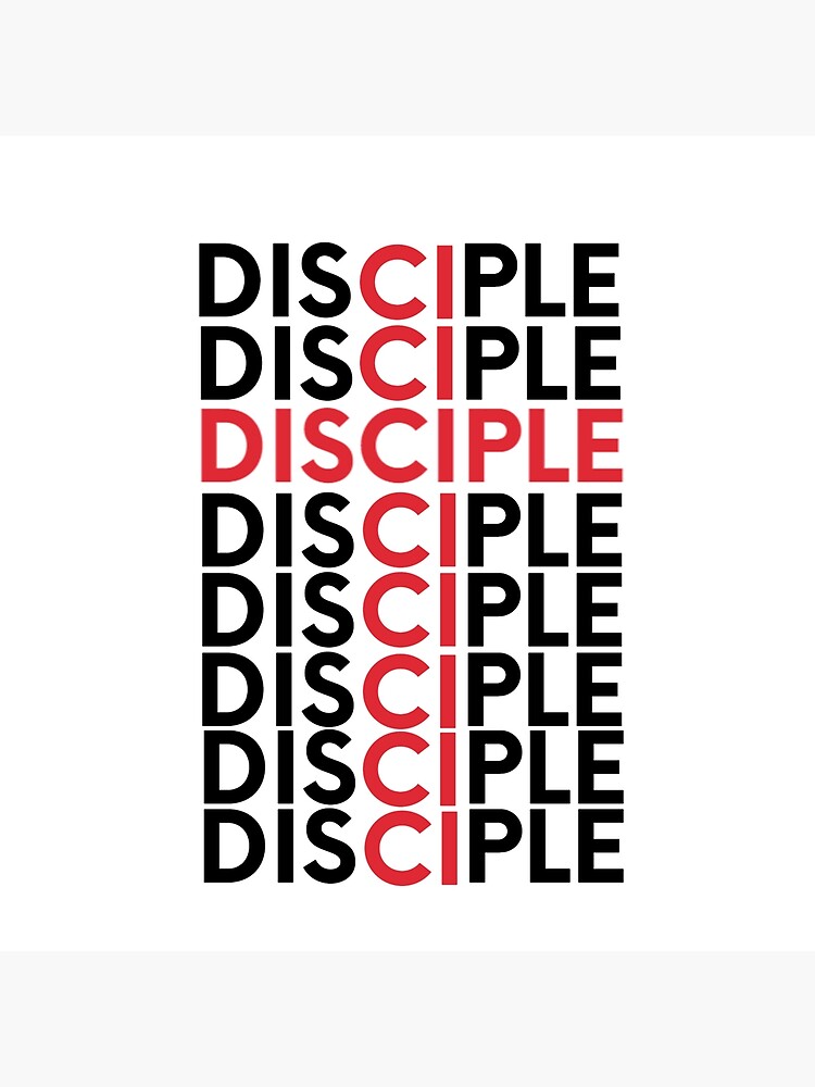 "disciple cross" Poster for Sale by TRAVERSEMINI | Redbubble