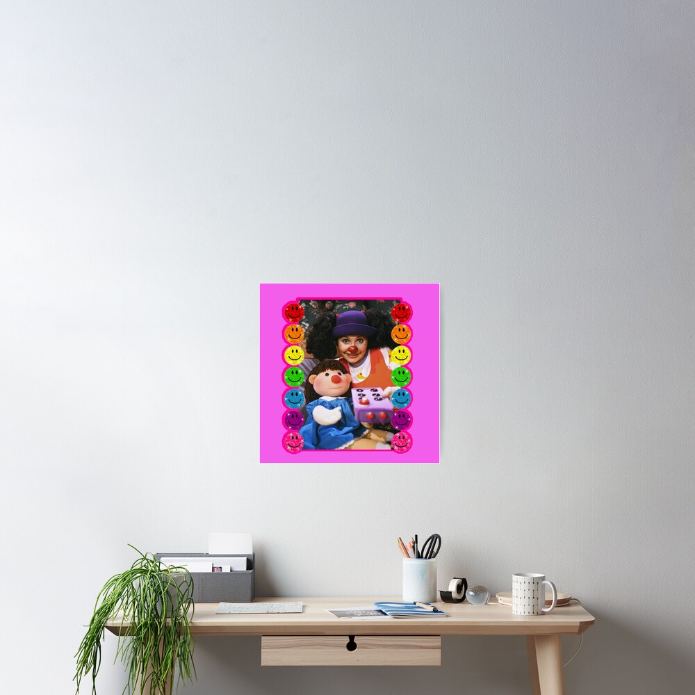 "Y2k aesthetics the big comfy couch rainbow smiles " Poster by ...
