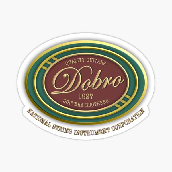 "Wonderful Dobro Guitars 1927 Essential" Sticker for Sale by Arttokena ...