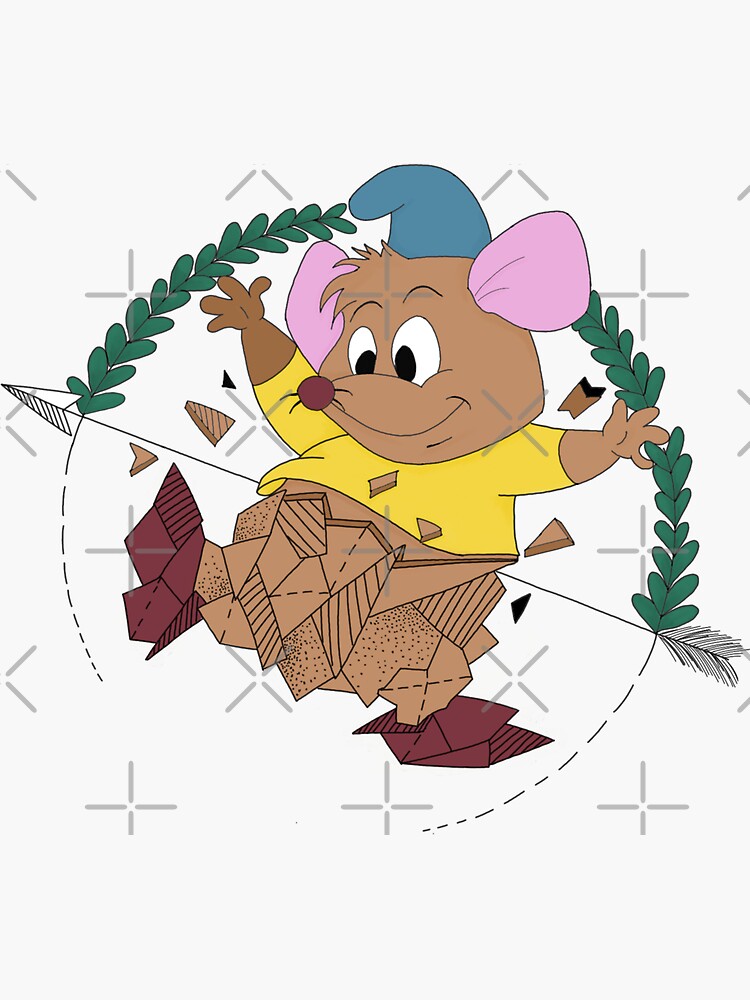 "gus gus mouse color mosaic" Sticker by alexouilleu | Redbubble