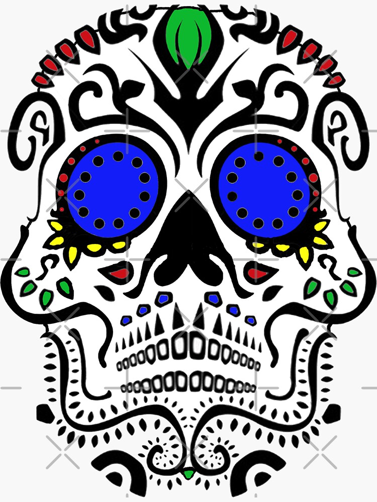 "Calavera" Sticker by NINUNO | Redbubble