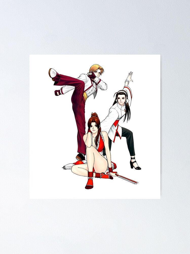 "King Of Fighters 98 - KOF 98 - Women Fighters Team" Poster for Sale by ...