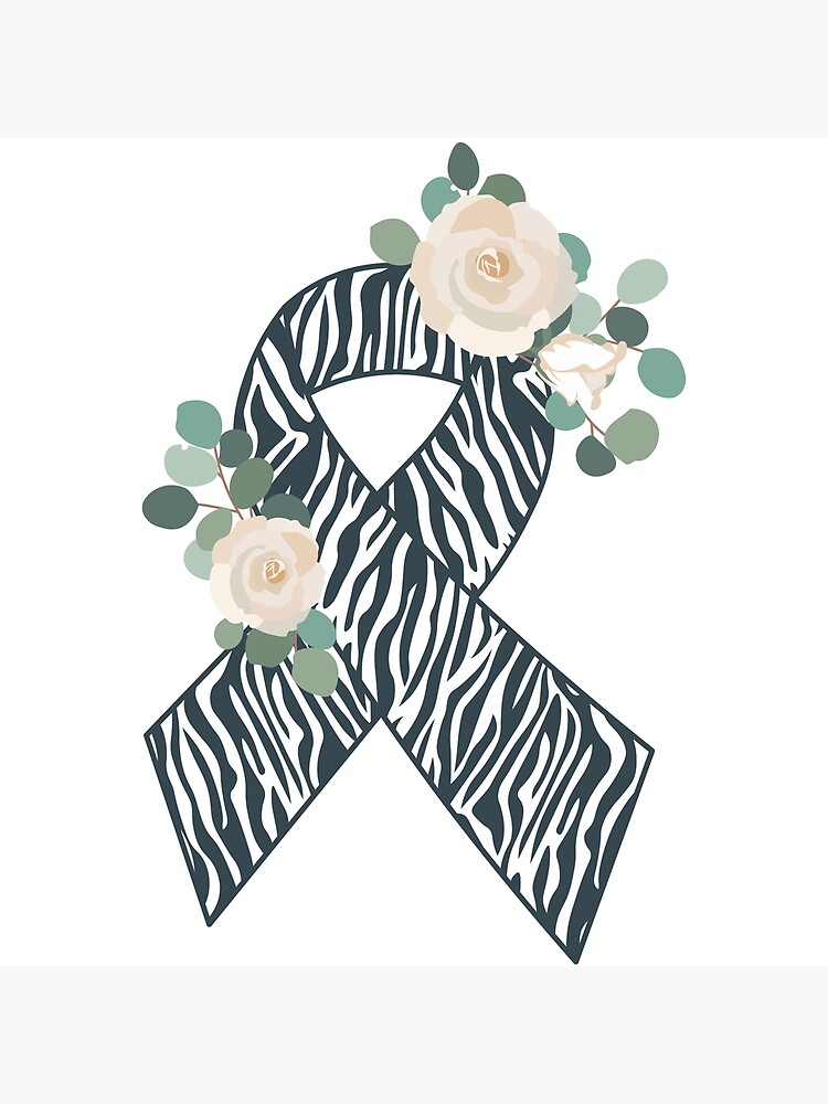 "eds awareness ribbon" Poster for Sale by thisisspoons | Redbubble
