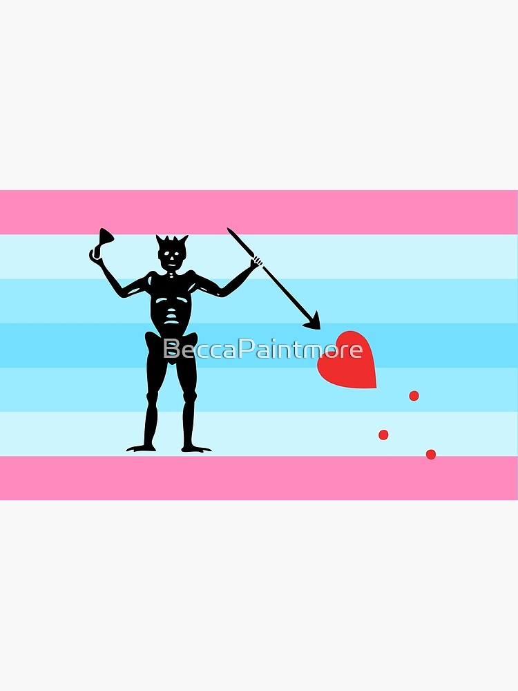 "Transmasc Pride - Blackbeard" Poster for Sale by BeccaPaintmore ...