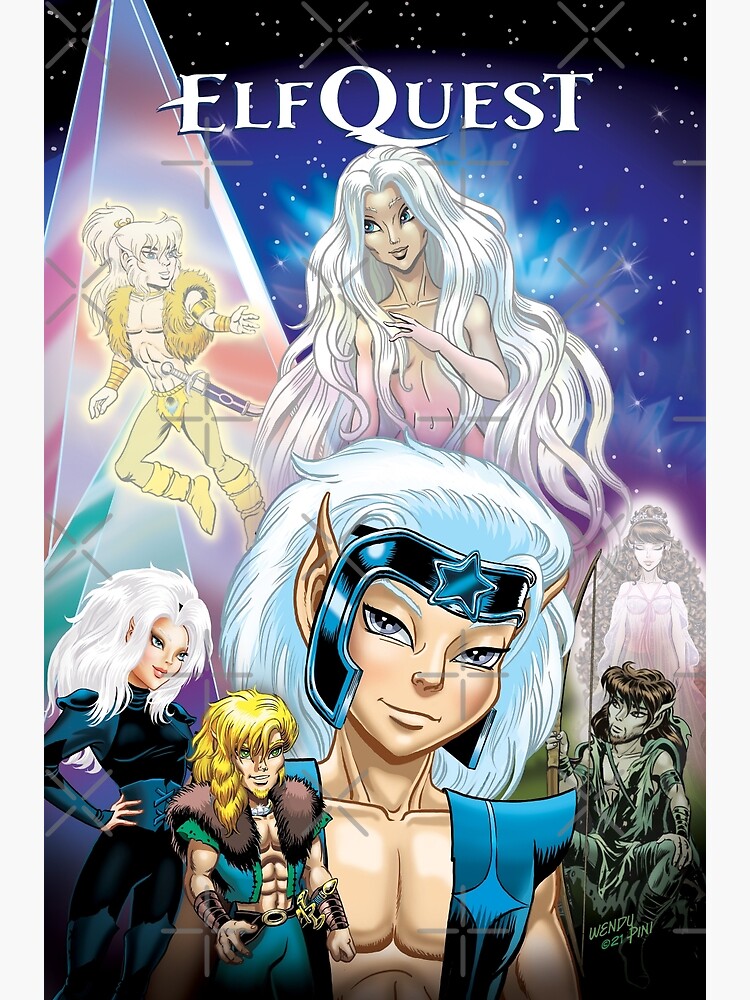 "ElfQuest: Stargazer's Hunt (Prints, Posters, Stickers)" Photographic Print for Sale by elfquest ...