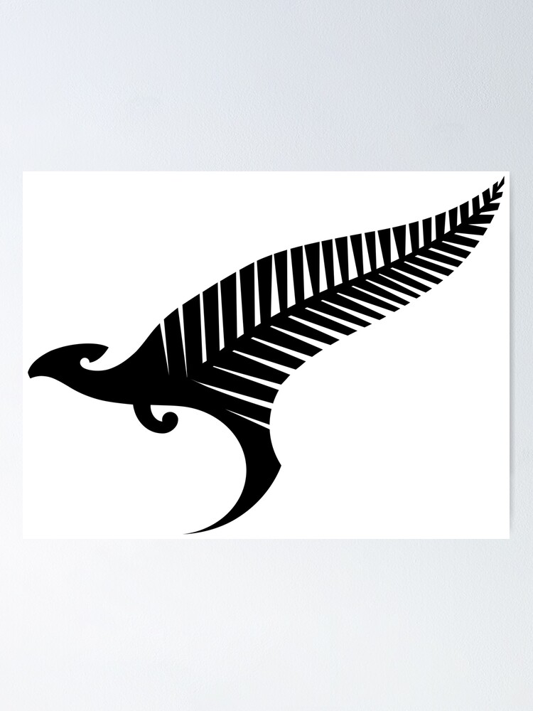 "Australia New Zealand ANZAC Kangaroo Fern" Poster by D4mon | Redbubble