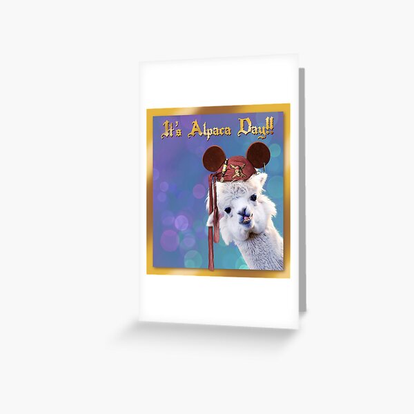 "Johnny Depp It’s Alpaca Day!! Funny photo of Pirates of the Caribbean ...