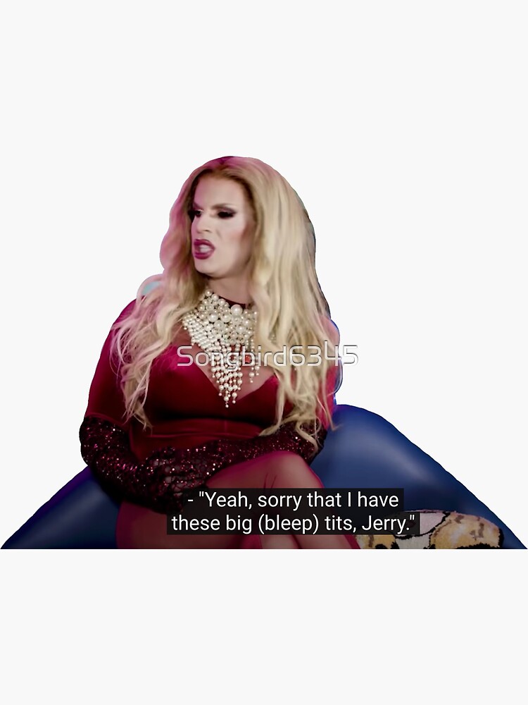 "Sorry Jerry" Sticker by Songbird6345 | Redbubble