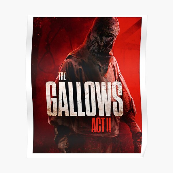 Póster «Cumpleaños de la película más aterradora de The Gallows Horror ...