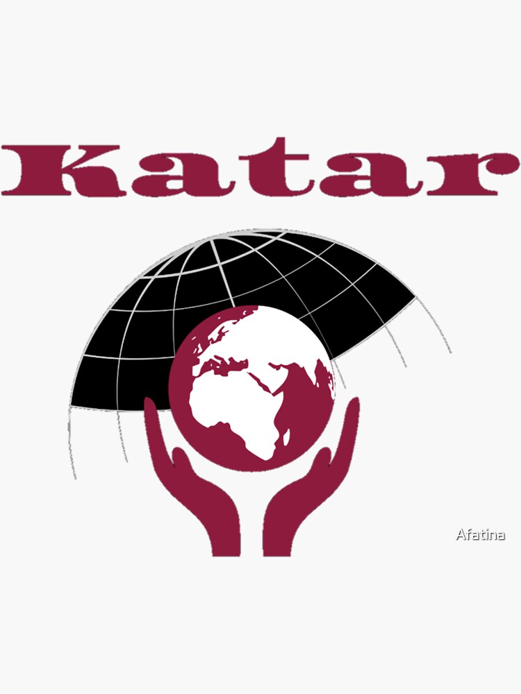 "Katar 2022" Sticker by Afatina | Redbubble