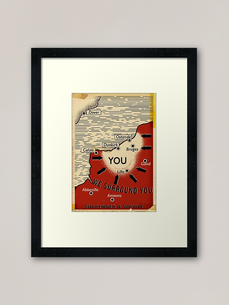 "We Surround You" Framed Art Print for Sale by vectorwebstore | Redbubble