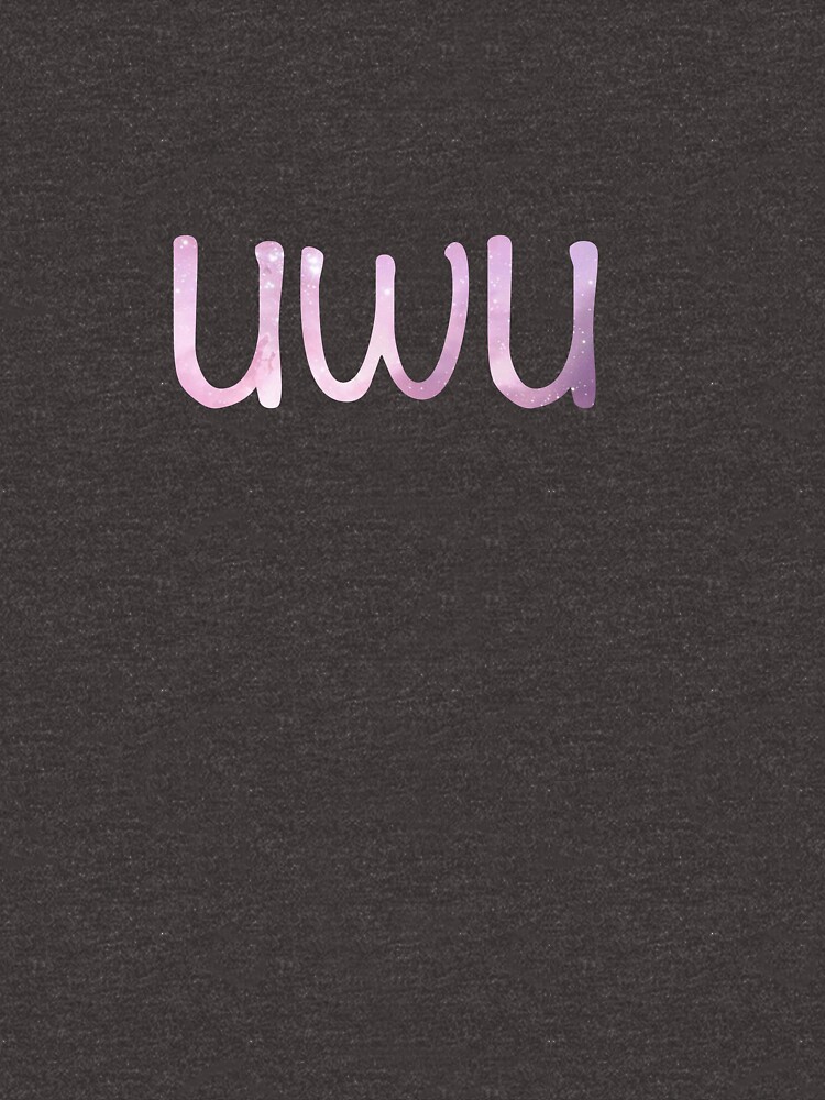 "uwu." T-shirt by Kurenji | Redbubble | uwu t-shirts - emoji t-shirts ...
