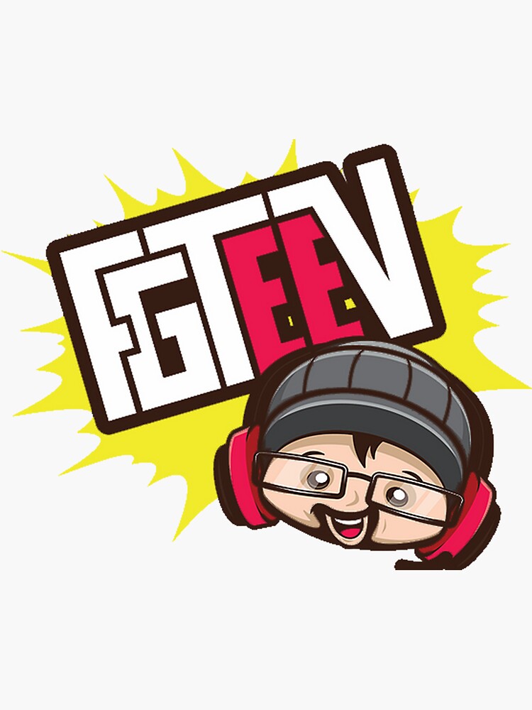 "fgteev Family Gaming " Sticker by Emily-Paulichi | Redbubble