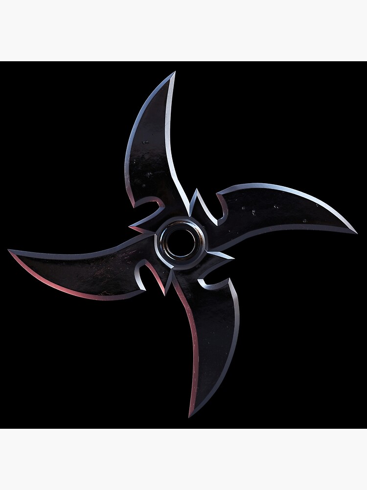 "Giant Shuriken (Fuuma Shuriken)" Poster for Sale by CGShirts | Redbubble