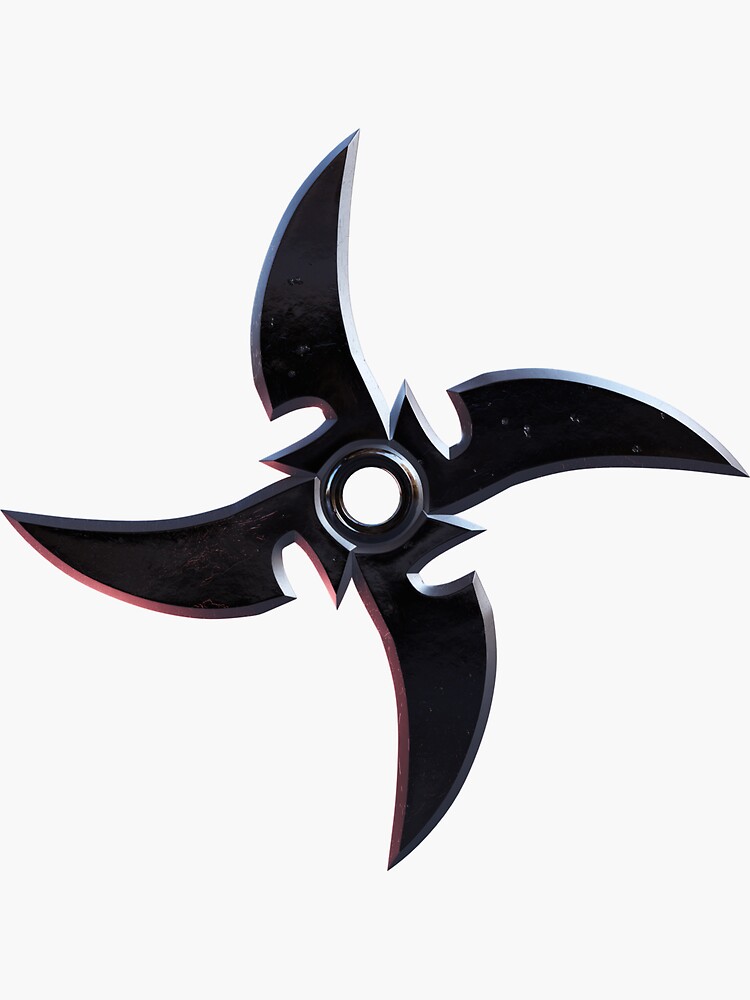 "Giant Shuriken (Fuuma Shuriken)" Sticker for Sale by CGShirts | Redbubble