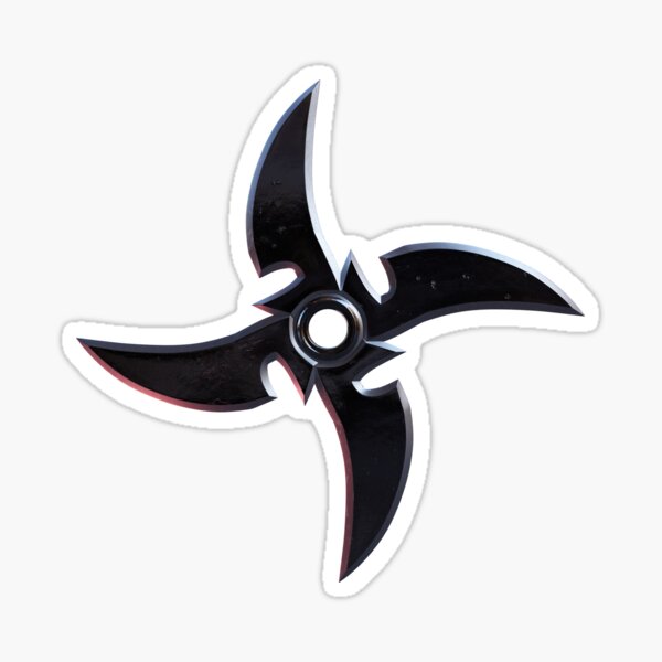 "Giant Shuriken (Fuuma Shuriken)" Sticker by CGShirts | Redbubble