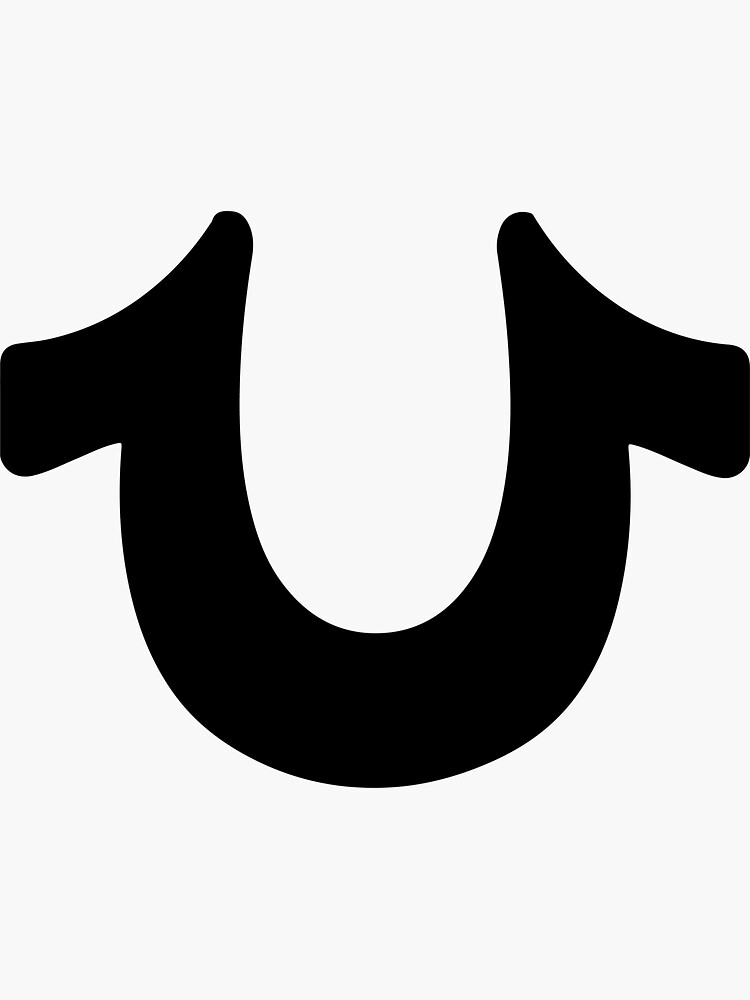 "true religion" Sticker for Sale by Elsiejohnson12 | Redbubble