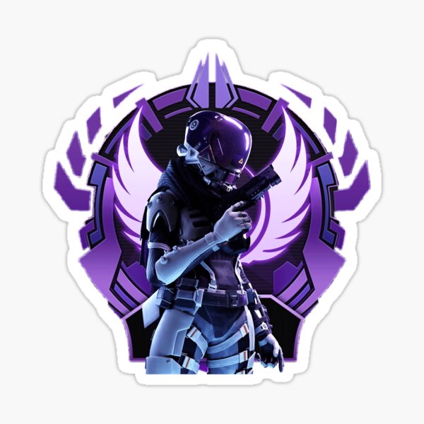 "Wraith with master logo (apex legends) Classic T-Shirt" Sticker for ...