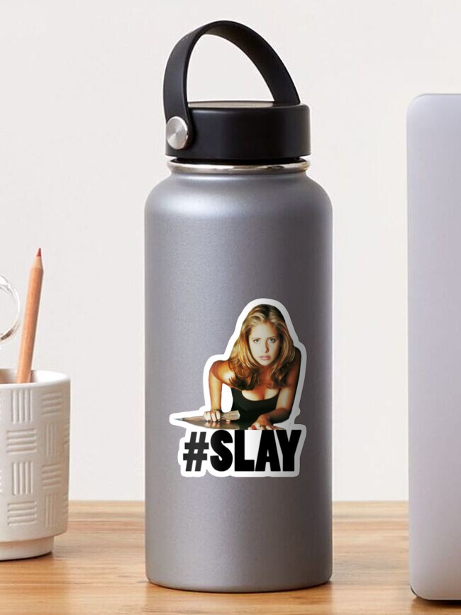 "#SLAY - Buffy the Vampire Slayer" Sticker for Sale by kellymaryanski ...