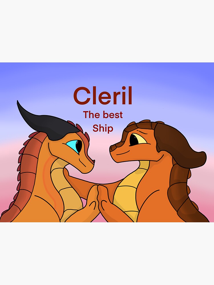 "Cleril the best ship" Sticker for Sale by Terrybird10 | Redbubble