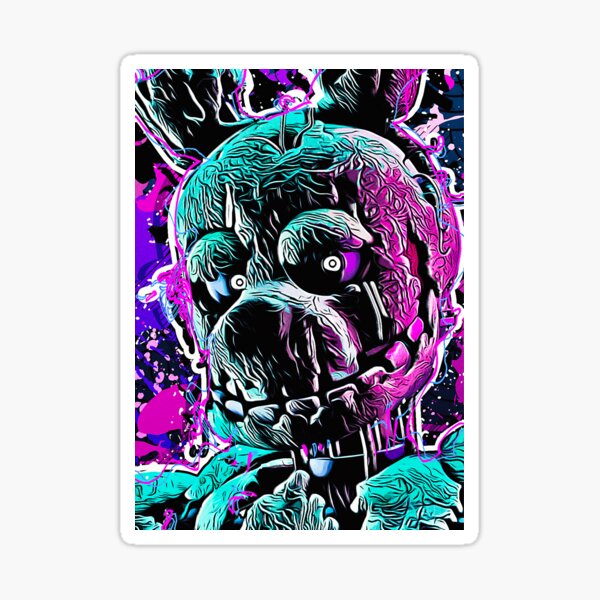 "FNAF- Springtrap (Pop)" Sticker by IAmKev | Redbubble