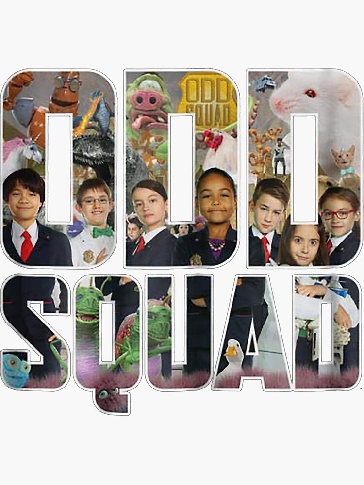 "Odd Squad" Sticker for Sale by StevenAllenSte | Redbubble