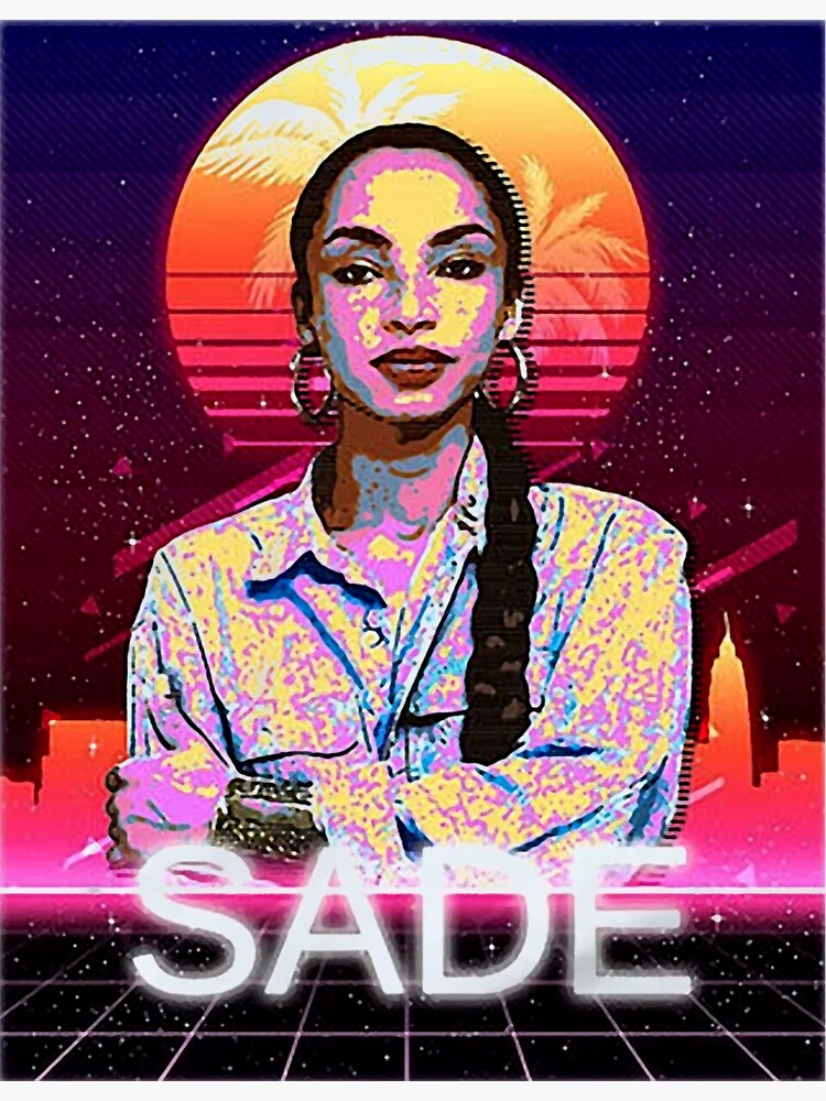 "Sade Sunset Vintage " Sticker by AlvaradoUS | Redbubble
